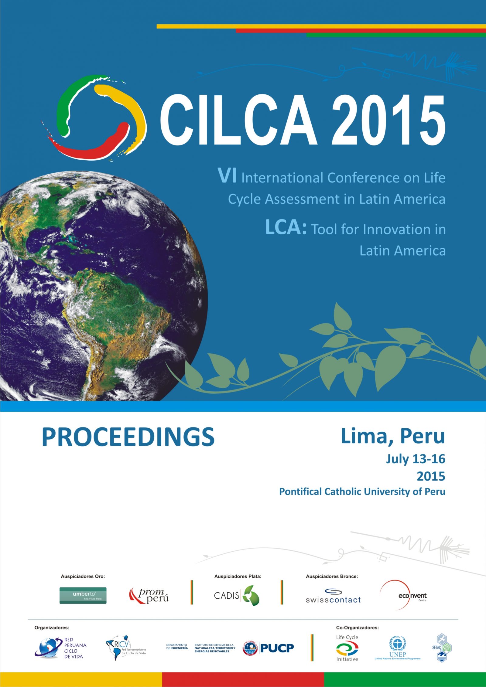Proceedings of the VI International Conference on Life Cycle Assessment ...